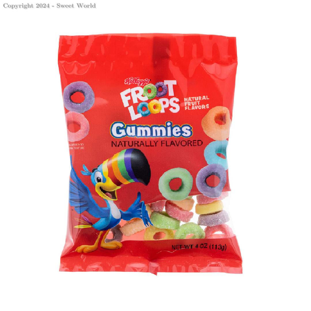 Froot Loops gummies 113 G – Jujubes et Chocolats